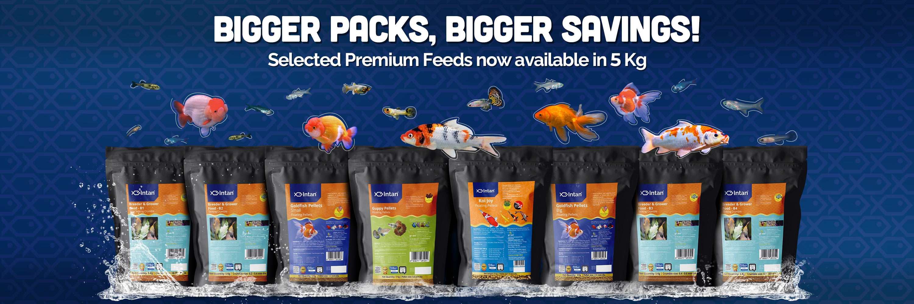 Intan by Growel Feeds | Professionally Formulated Ornamental Fish Feed ...