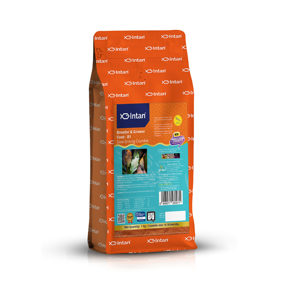 Growel Intan Breeder & Grower Food - B1 | Aquarium Fish Food – Intan Growel